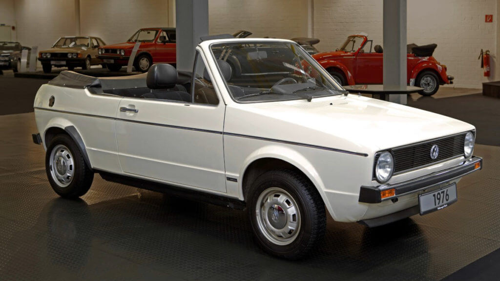 40 Years of Volkswagen Golf Cabriolet - Secret Classics