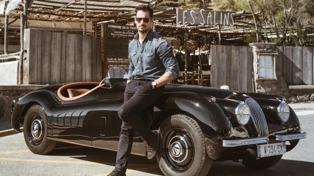 Jaguar XK120 for David Gandy - Secret Classics