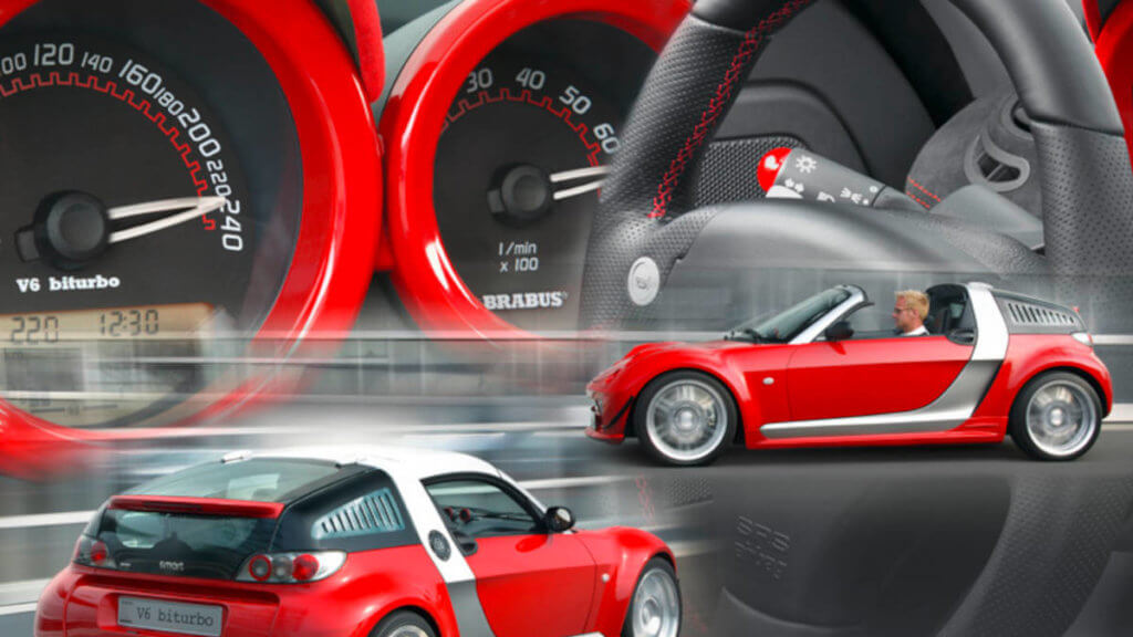 Smart Roadster Brabus V6 Biturbo - Secret Classics