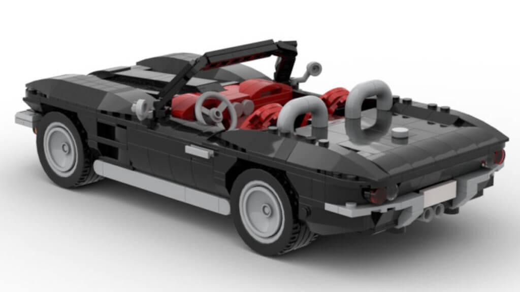 BlueBrixx US Sports Car - Secret Classics