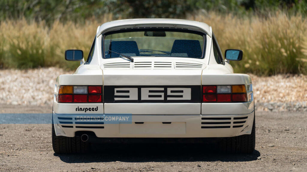 Rinspeed Porsche 969 Turbo - Secret Classics