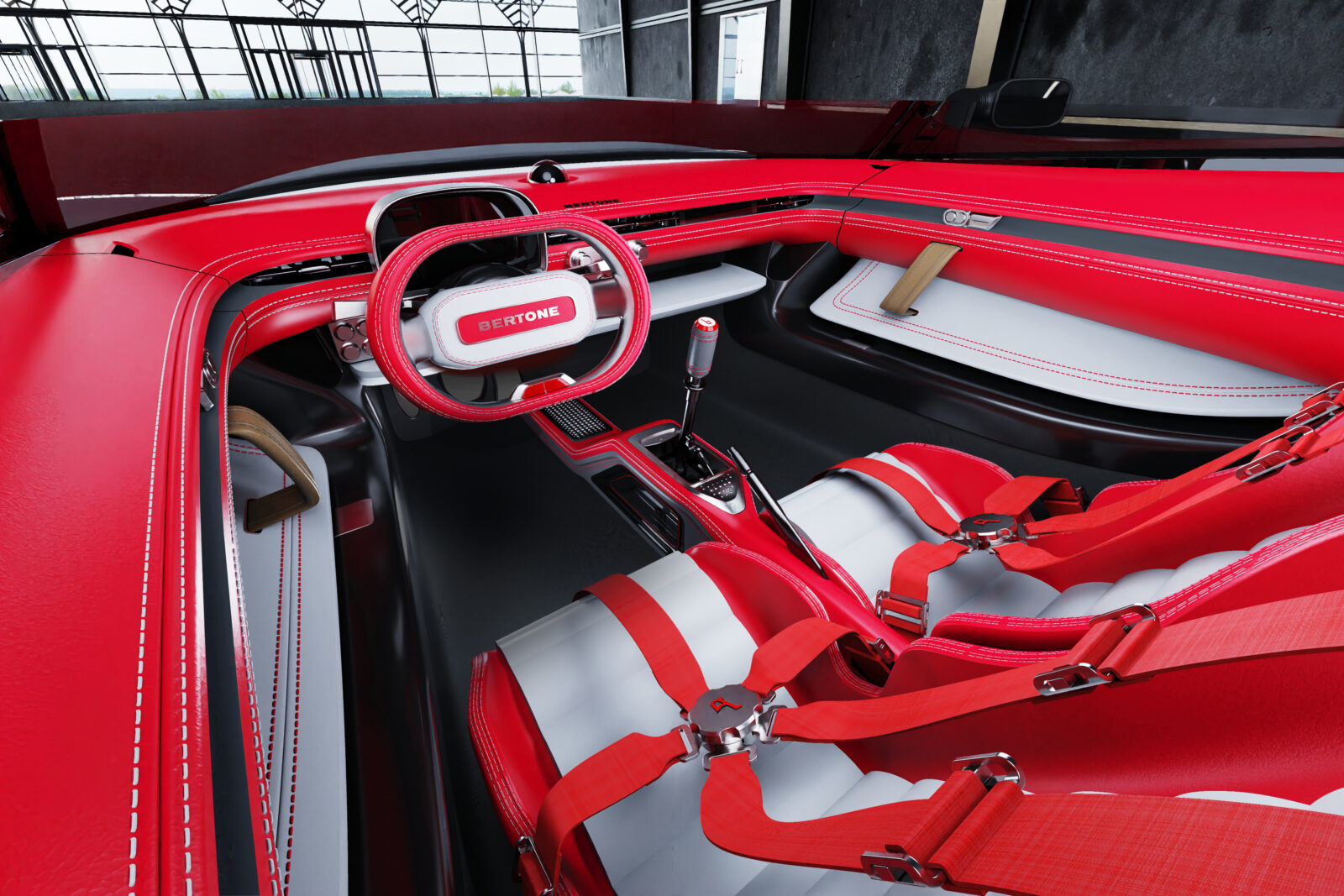 From 55 to 500 hp - Bertone presents the new Runabout. - Secret Classics